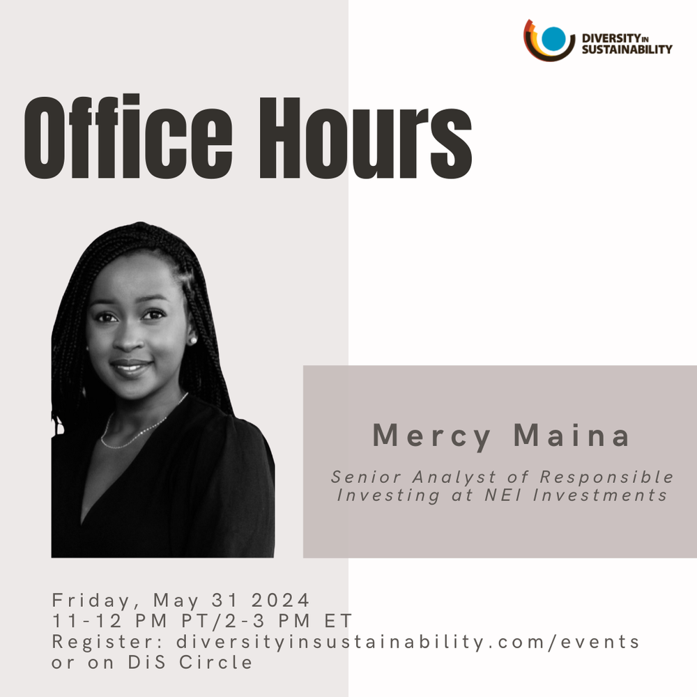 Events — Diversity in Sustainability