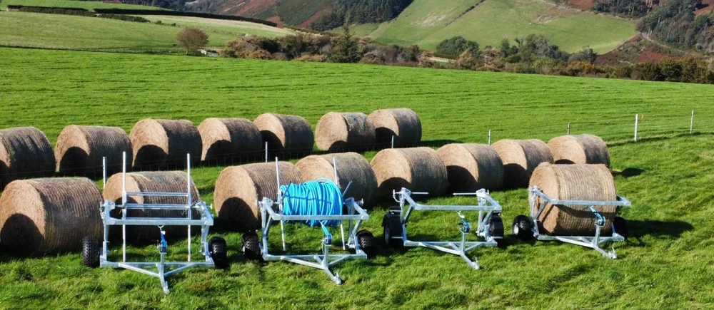 Bale Grazer (formally Burge Bale Unroller) designed for ATV and UTV ...