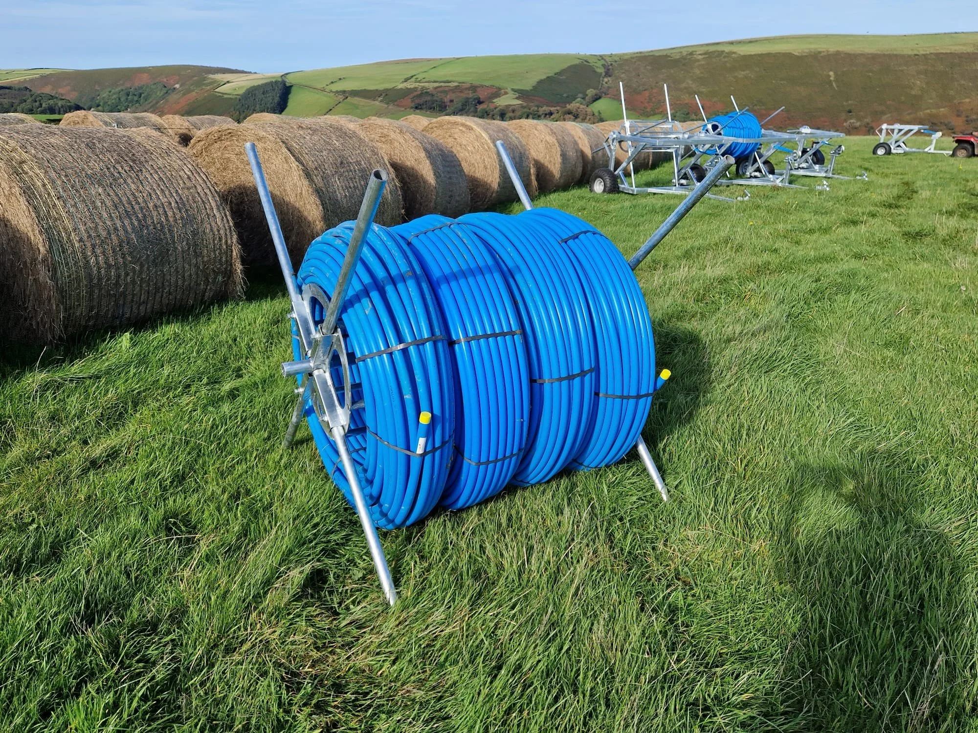 Bale Grazer (formally Burge Bale Unroller) designed for ATV and UTV ...