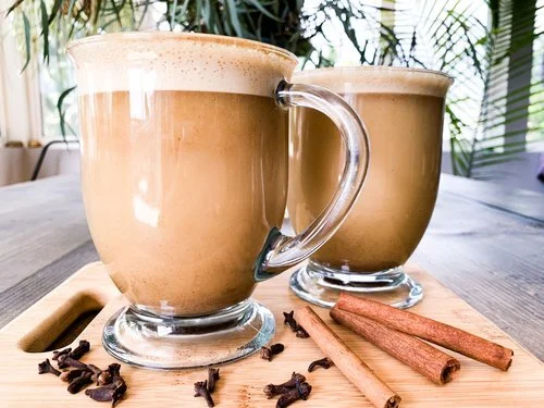 Adaptogenic Mushroom Chai Latte (Dairy Free)
