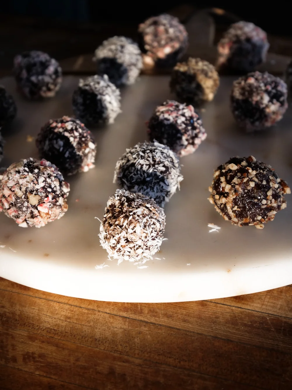 Raw Vegan Gluten Free Chocolate Truffles