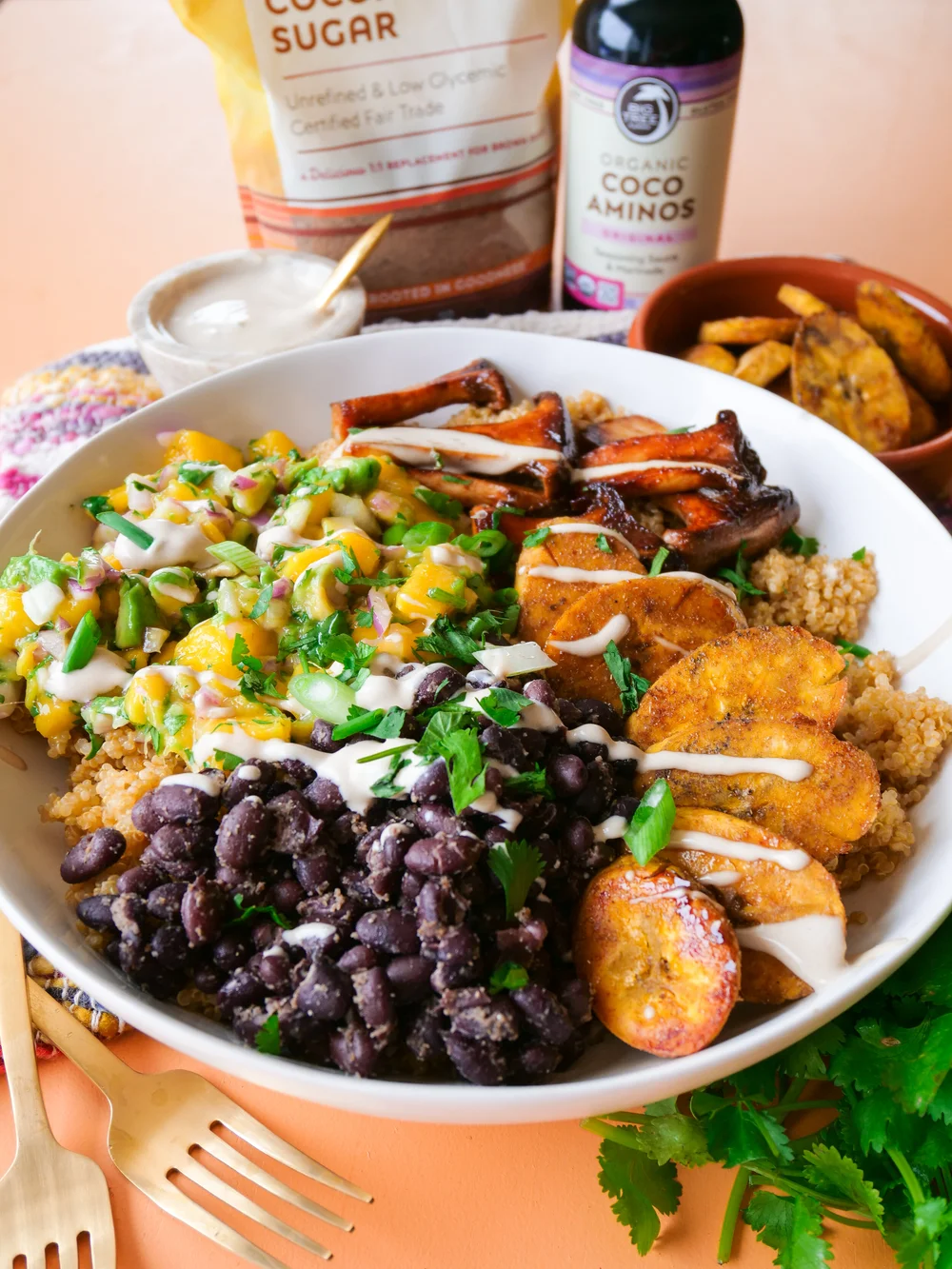 Loaded Cubano Bowls With Spiced Plantains