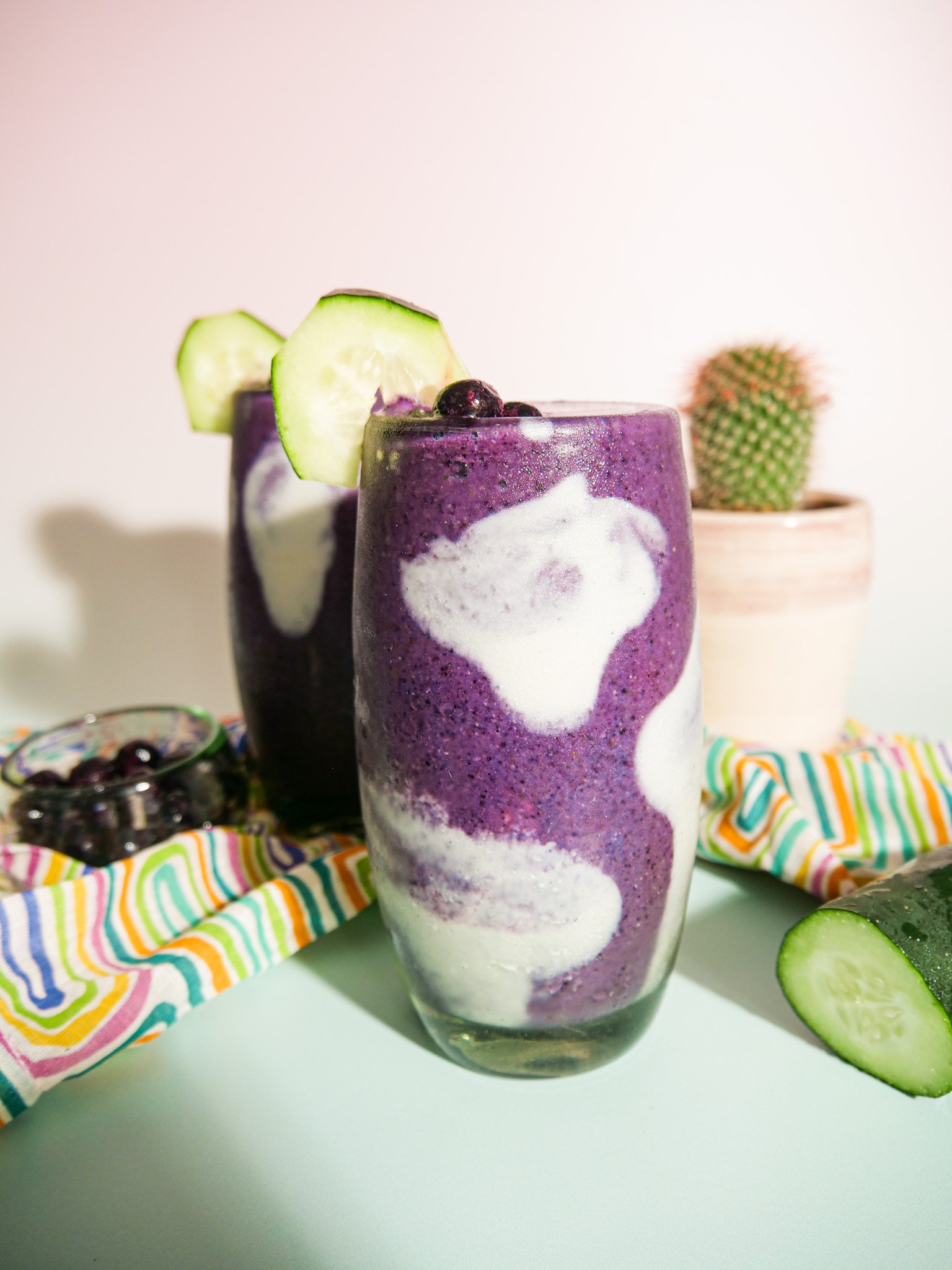 Blueberry Cloud Smoothie (Simple Staples Series)