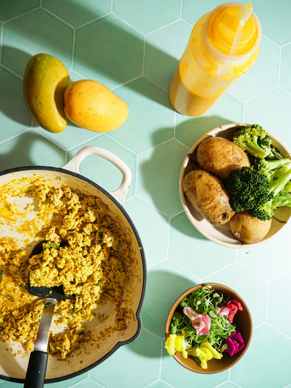Mango Carrot Chutney Bali Bowl (Vegan and Gut Friendly)