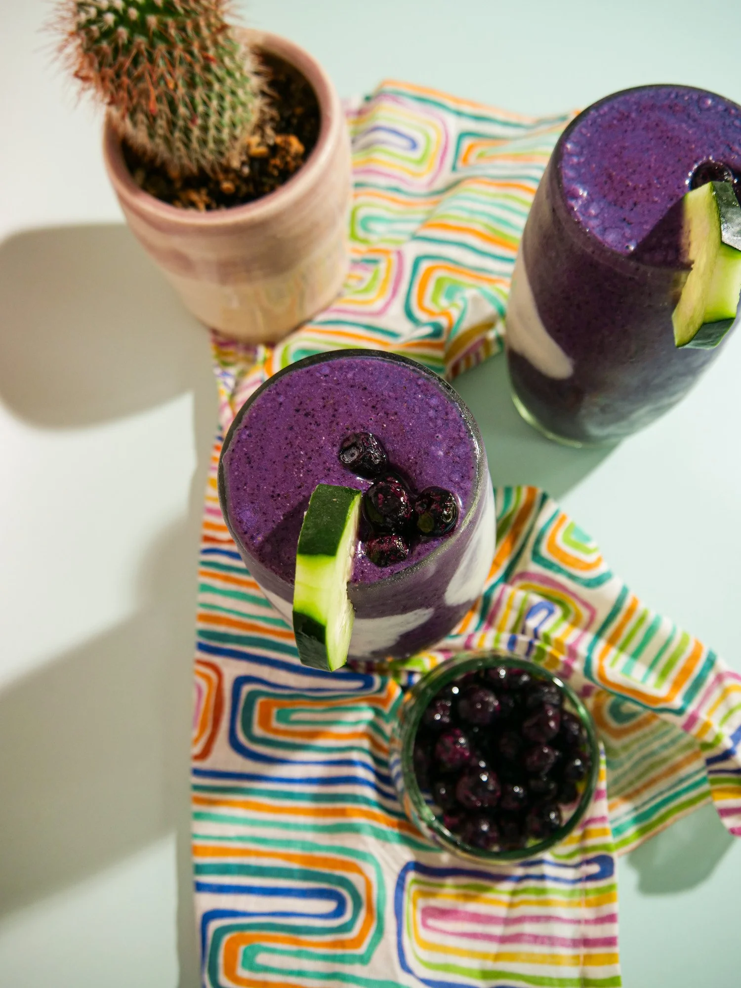 Blueberry Cloud Smoothie (Simple Staples Series)