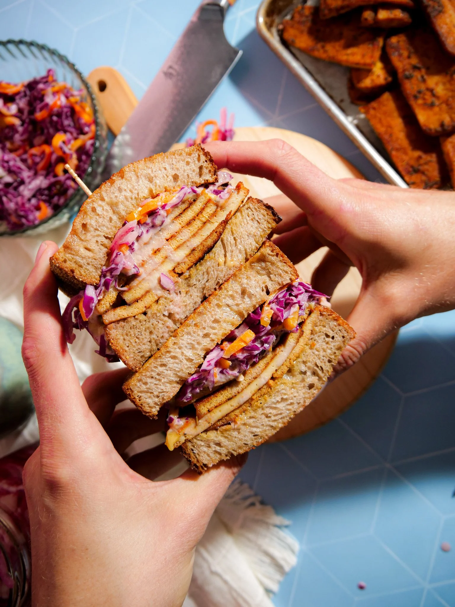 Corned Beef Sandwich (100% Plant Based!)