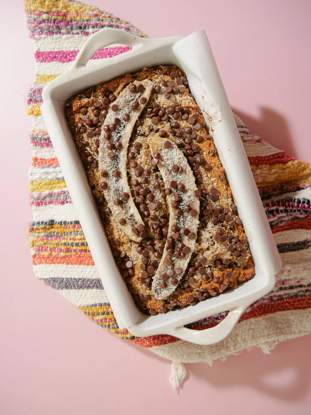 Toasted Coconut Banana Bread (Dairy Free + Gluten Free)