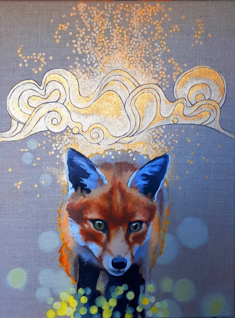 Earth Fox — Sally Clarke Art