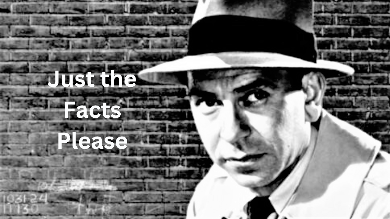 Just the Facts Please — Total Life Leadership