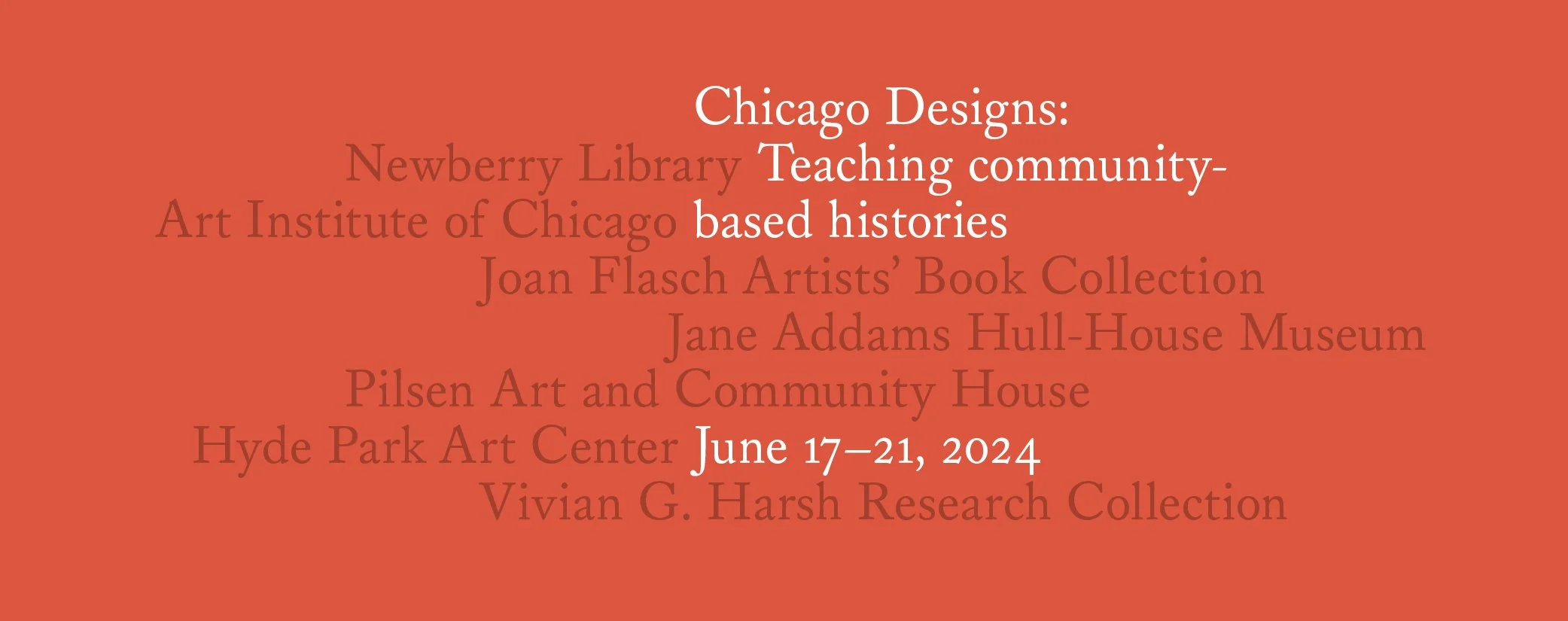 Chicago Designs 2024 — Design Museum of Chicago