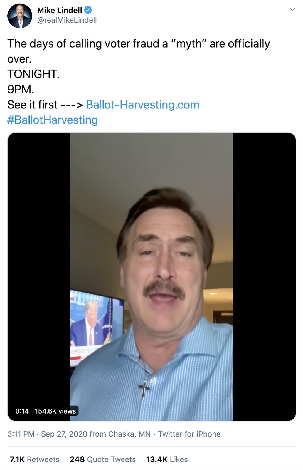 Project Veritas #BallotHarvesting Amplification — Election Integrity ...