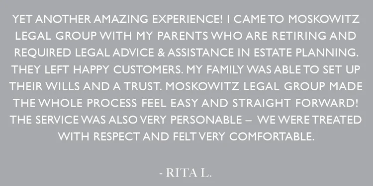 Moskowitz Legal Group | Consult Experienced Attorneys Today