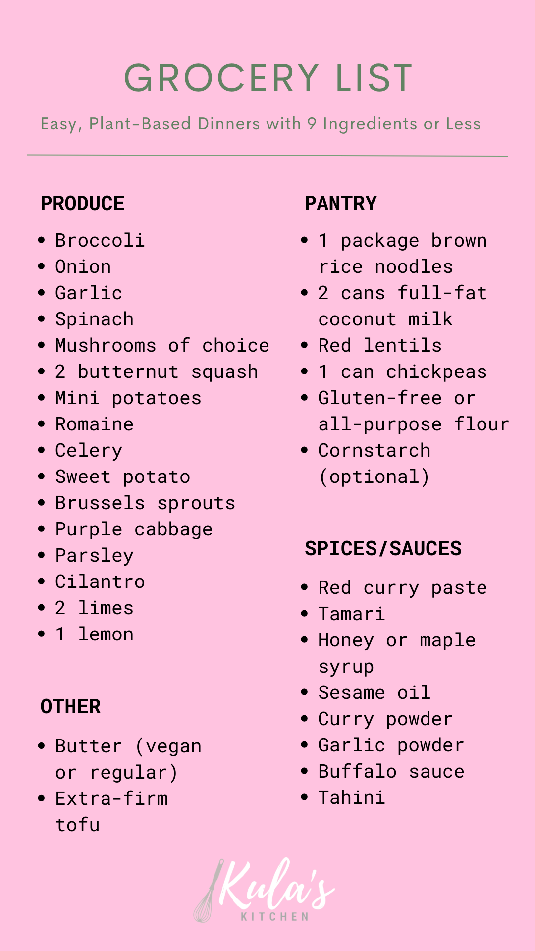 Coconut Red Curry Noodle Bowls with Charred Broccoli — Kula's Kitchen