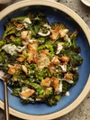Crispy Broccoli with Vegan Tahini Ranch + Sesame Croutons — Kula's Kitchen