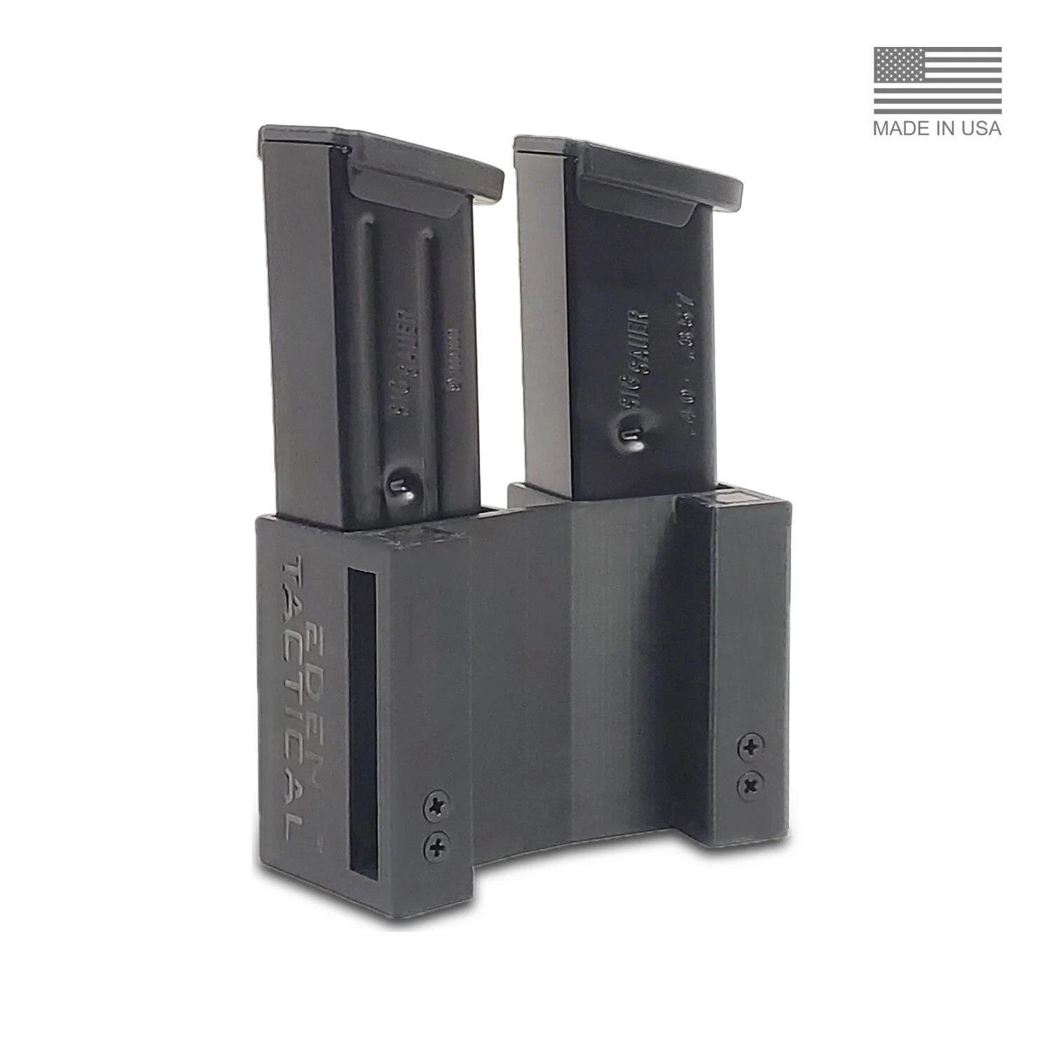 Double Magazine Pouch (OWB) for Smith & Wesson (S&W) M&P 9mm & 40 Cal ...