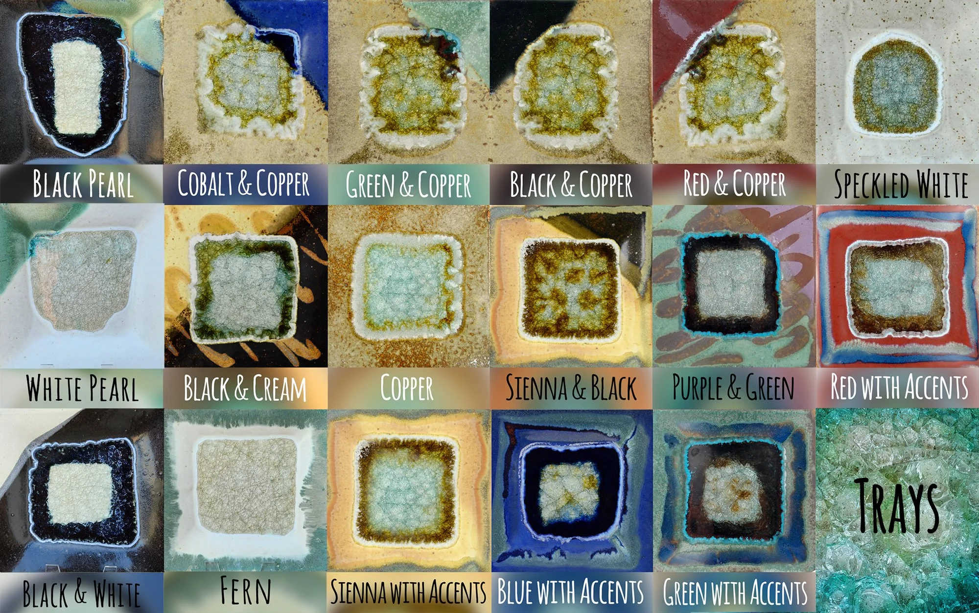 Color Charts — Dock 6 Pottery