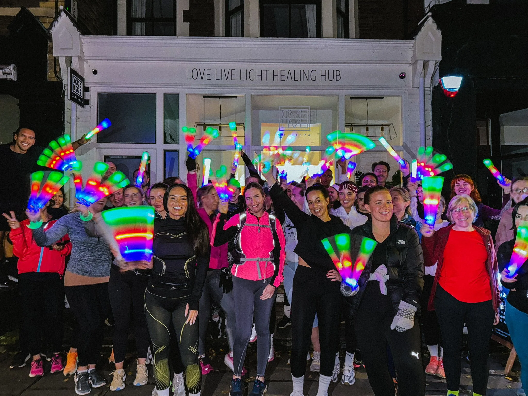 Love Live Light Friday Night Run Club — Love Live Light