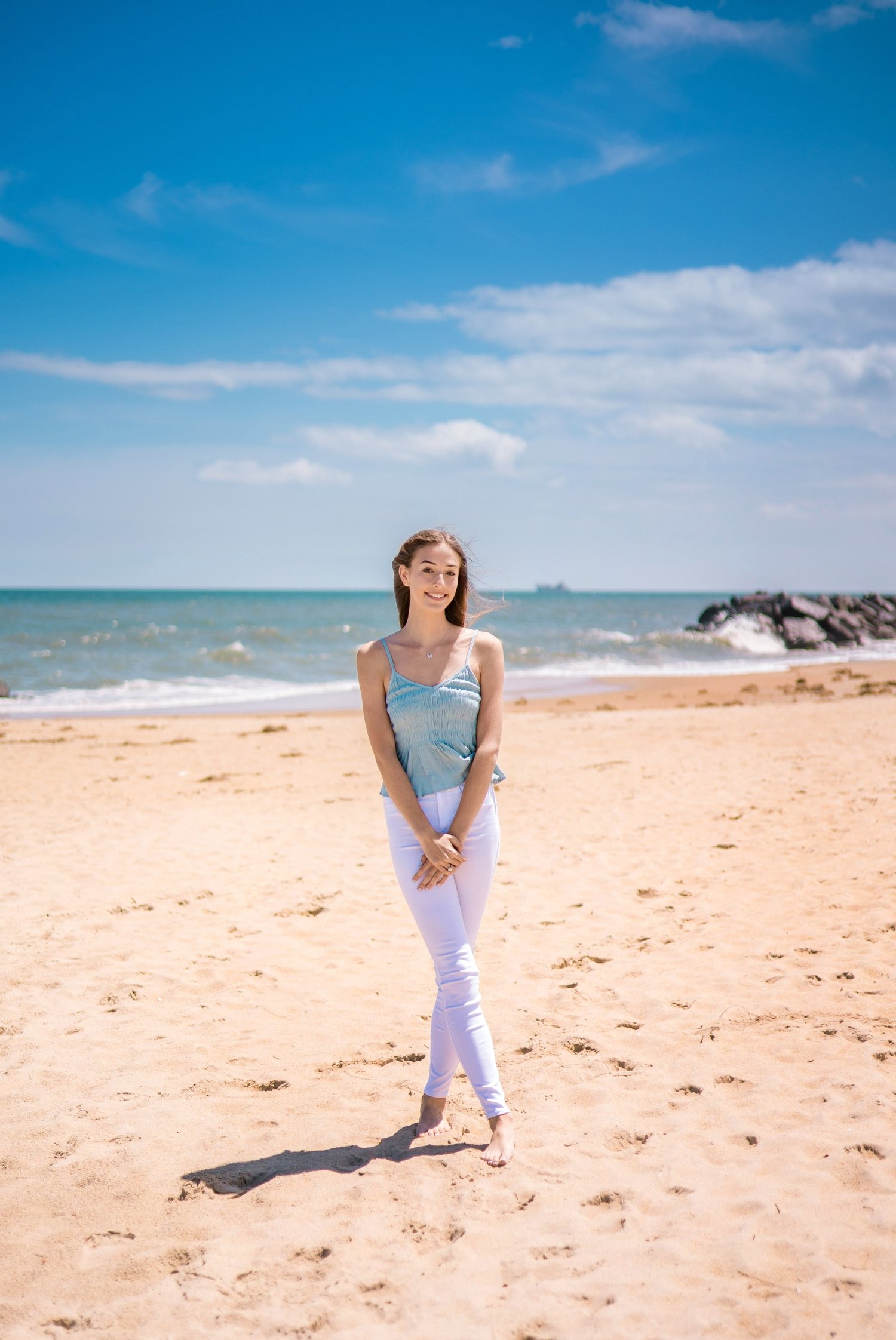 Senior: Madison at Fort Story, VA — Miranda Boller