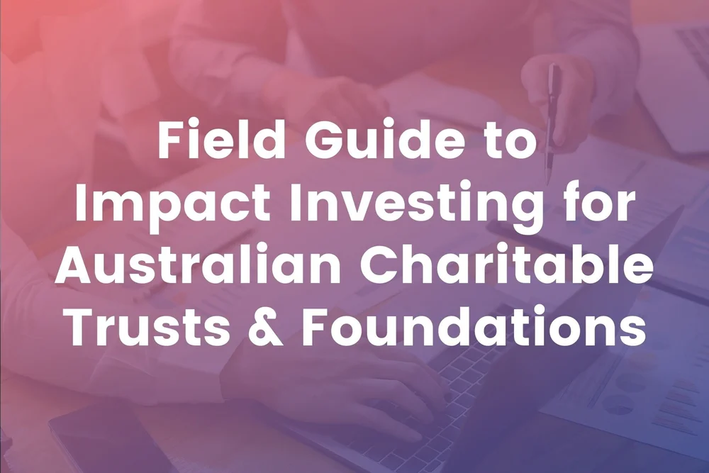 Foundations & Funders | Maximize Impact - Partner and Grow — Social ...