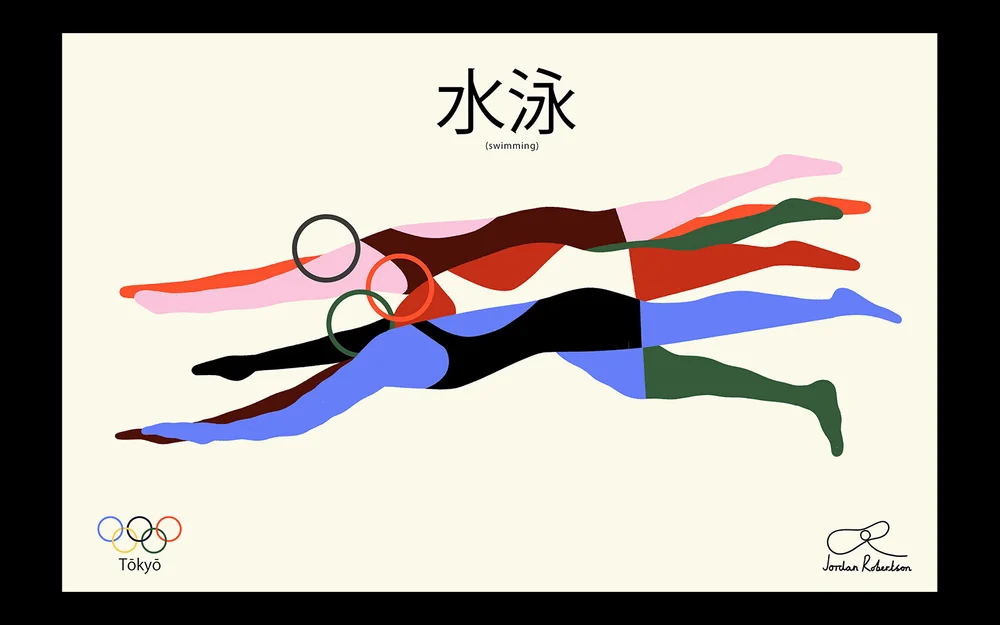Jordan Robertson fuses disciplines for an Olympics-inspired ...