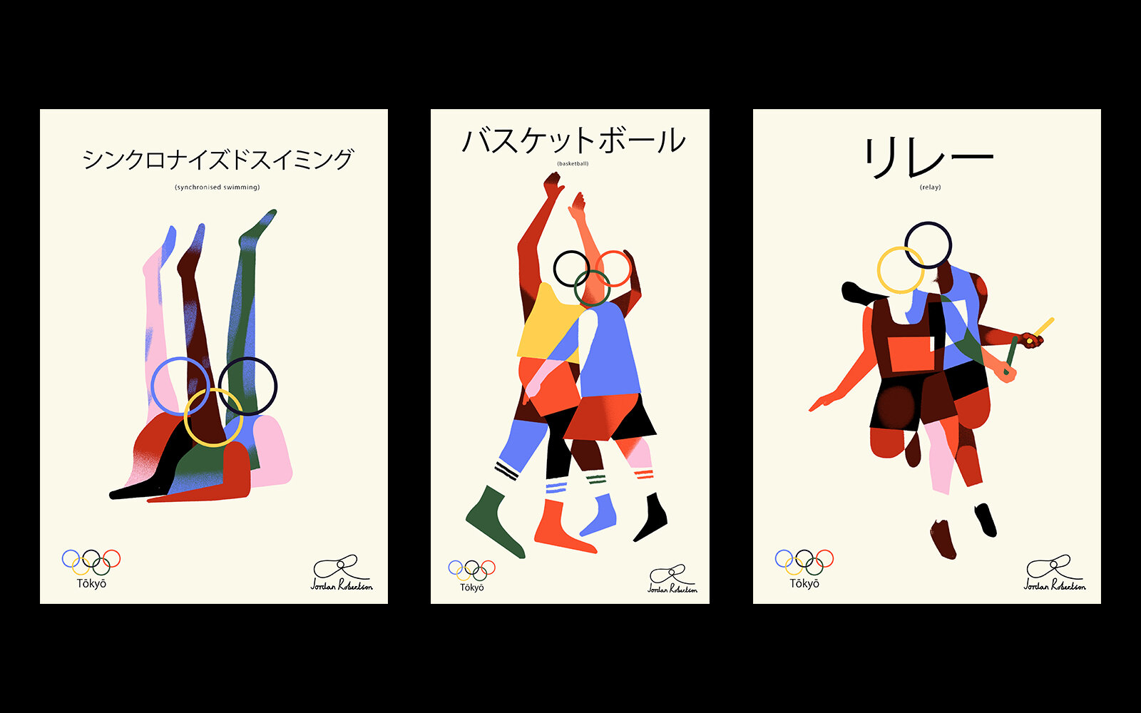 Jordan Robertson fuses disciplines for an Olympics-inspired ...