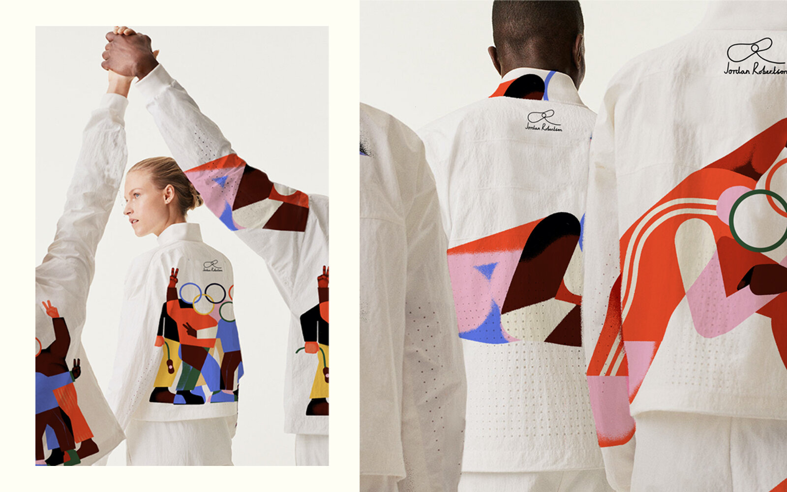 Jordan Robertson fuses disciplines for an Olympics-inspired ...