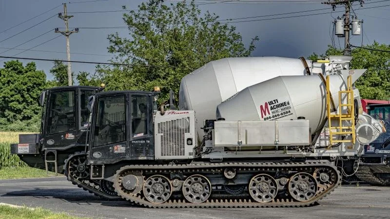 Tracked Concrete Mixers | Multi Machine Sales & Rentals