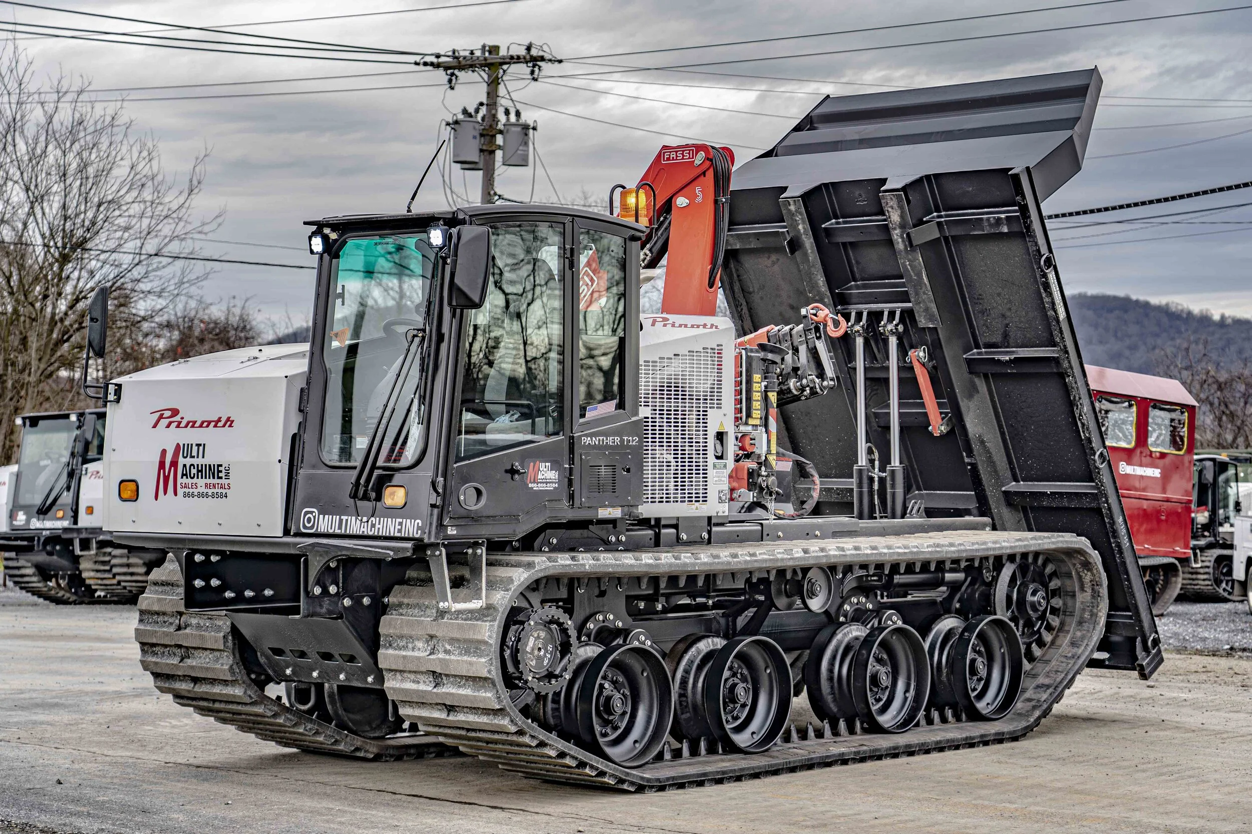 Prinoth Panther T12 | Crawler Carrier Sales & Rentals | Multi Machine