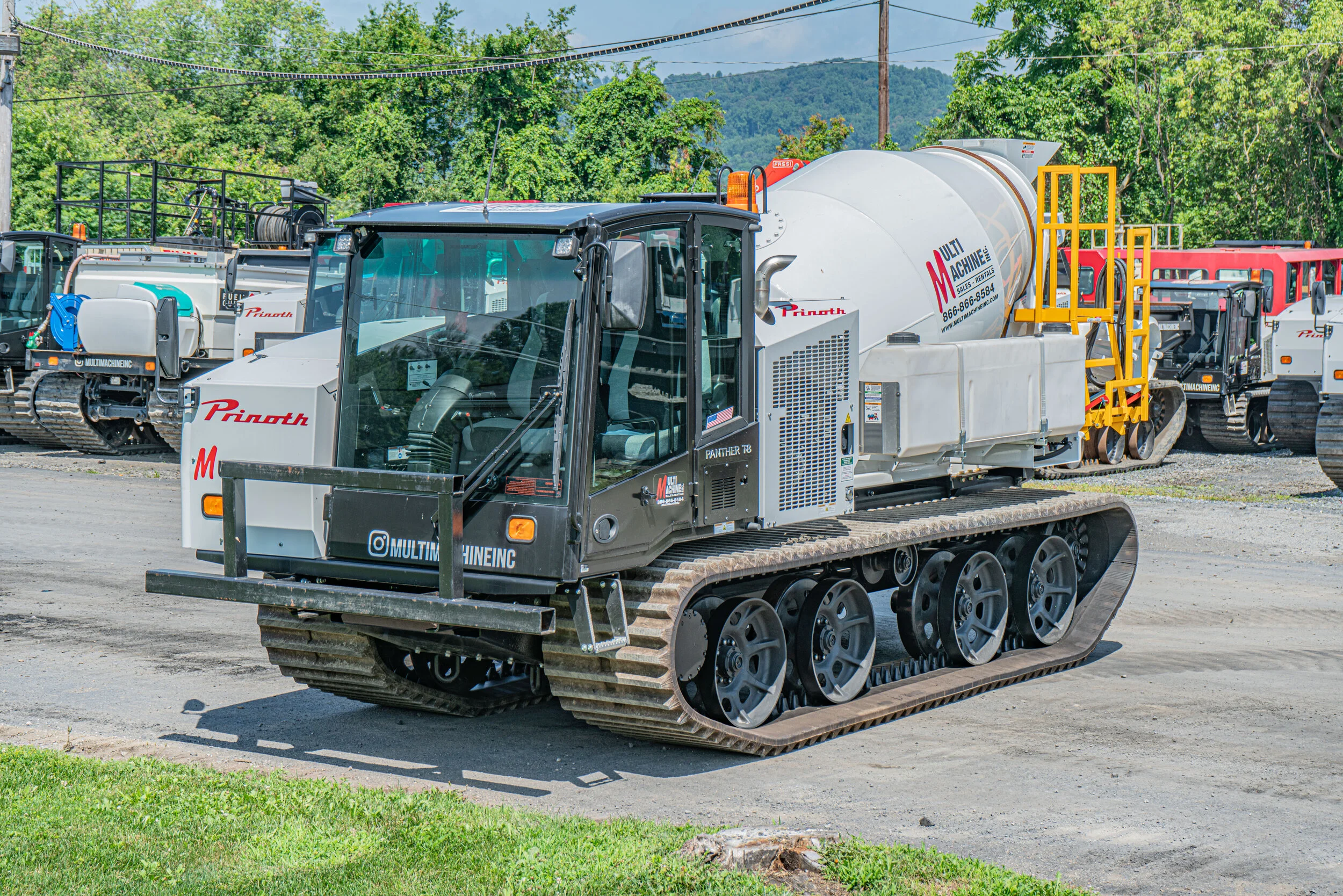 Prinoth Panther T8 | Crawler Carrier Sales & Rentals | Multi Machine