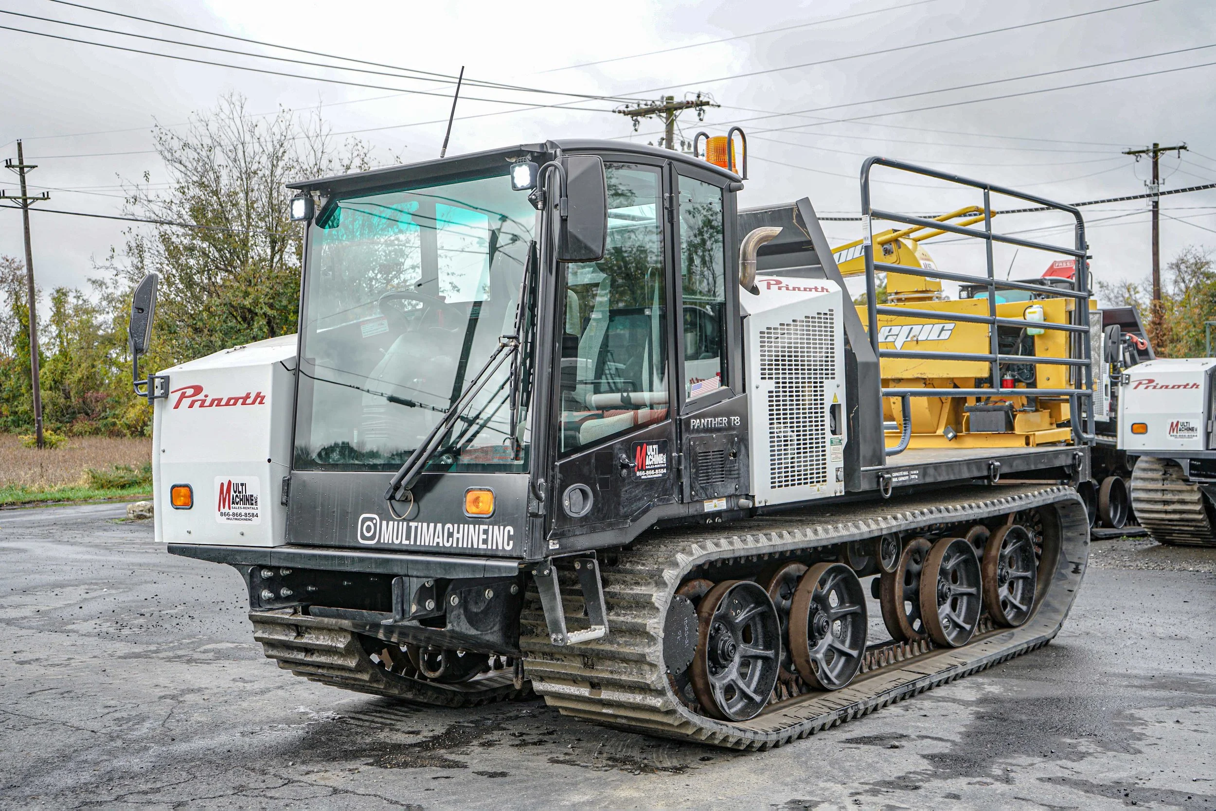 Prinoth Panther T8 | Crawler Carrier Sales & Rentals | Multi Machine