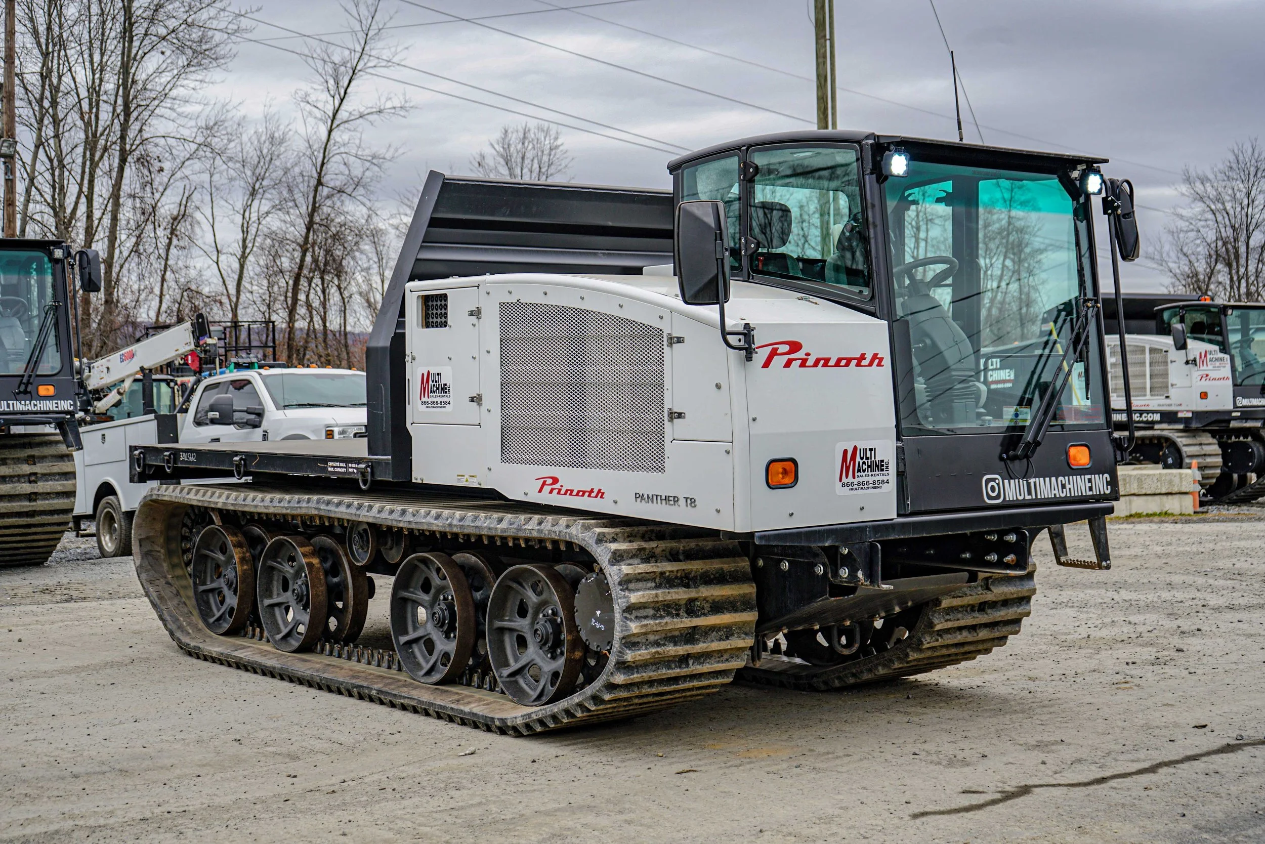 Prinoth Panther T8 Flat Bed | Multi Machine Sales & Rentals