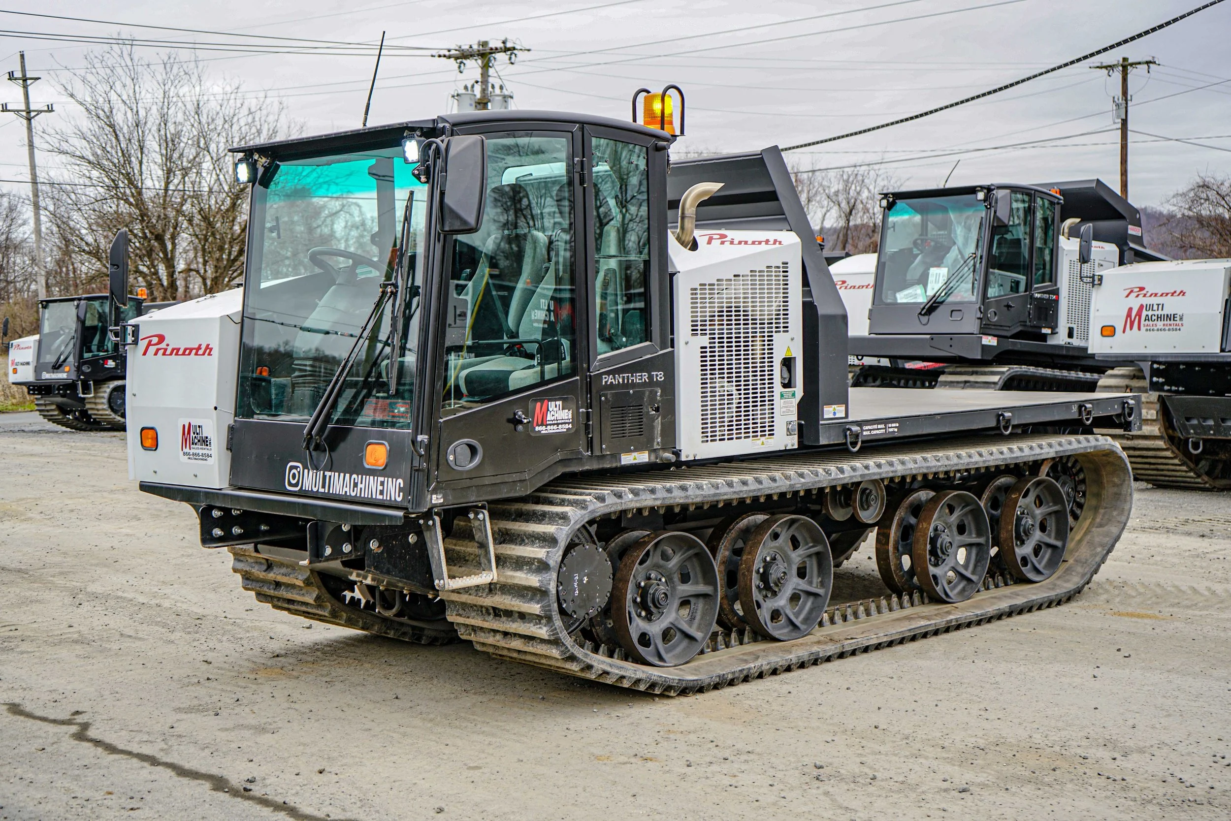 Prinoth Panther T8 Flat Bed | Multi Machine Sales & Rentals