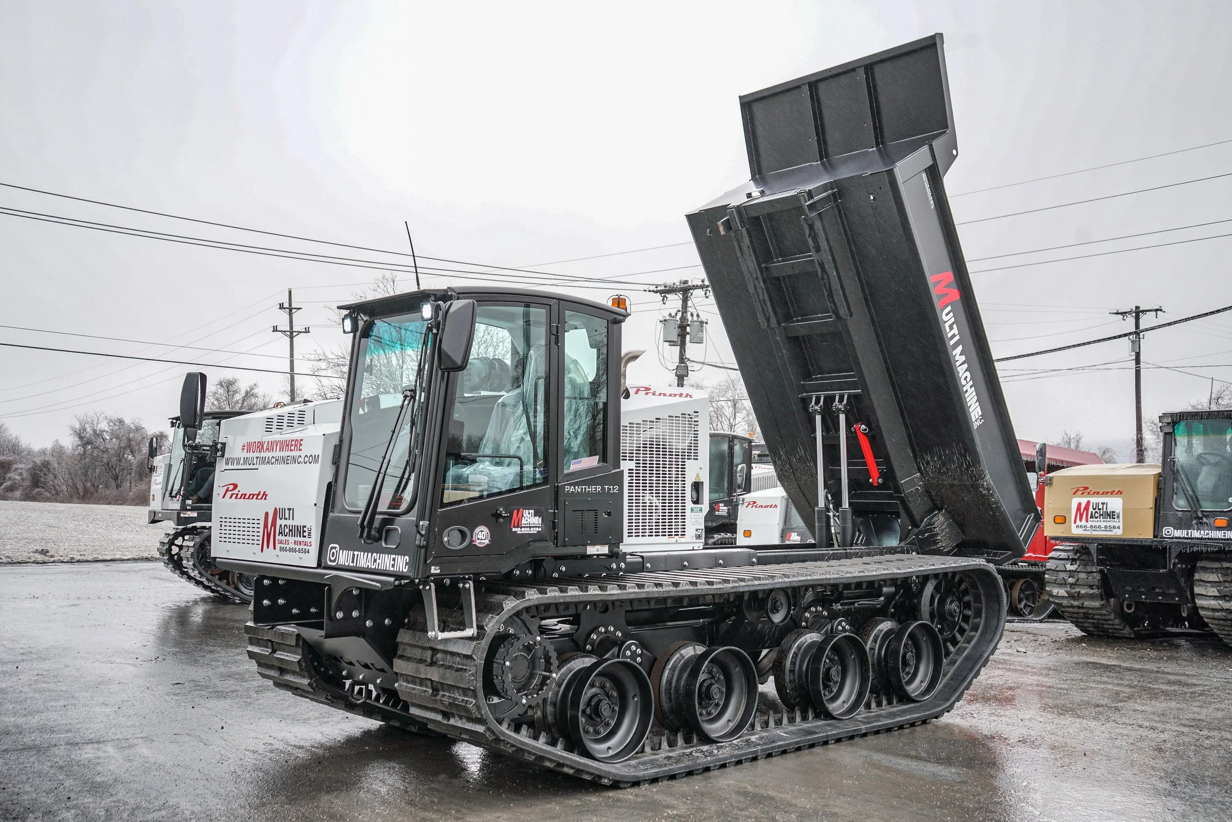 Prinoth Panther T12 | Crawler Carrier Sales & Rentals | Multi Machine