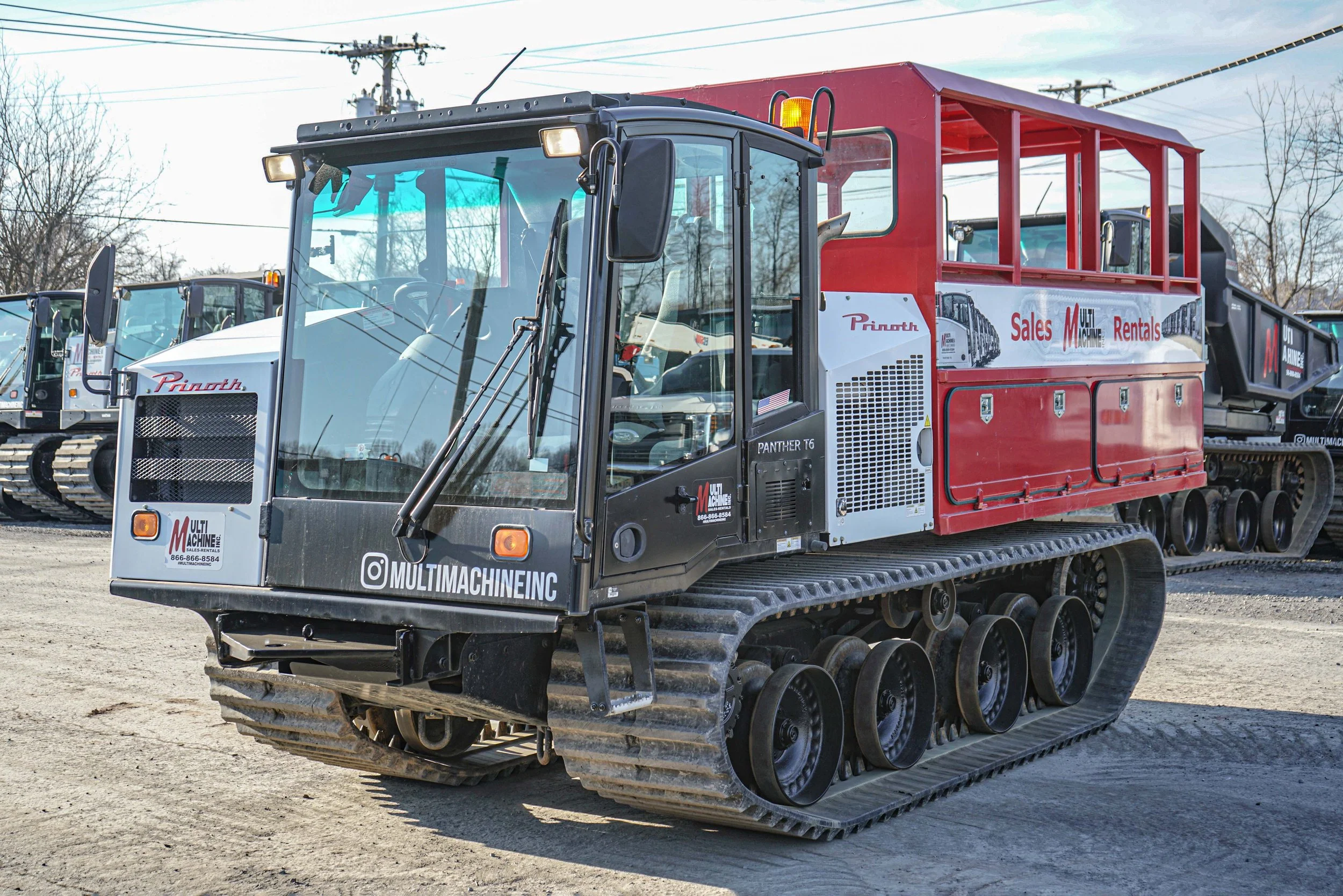 Prinoth Panther T6 | Crawler Carrier Sales & Rentals | Multi Machine