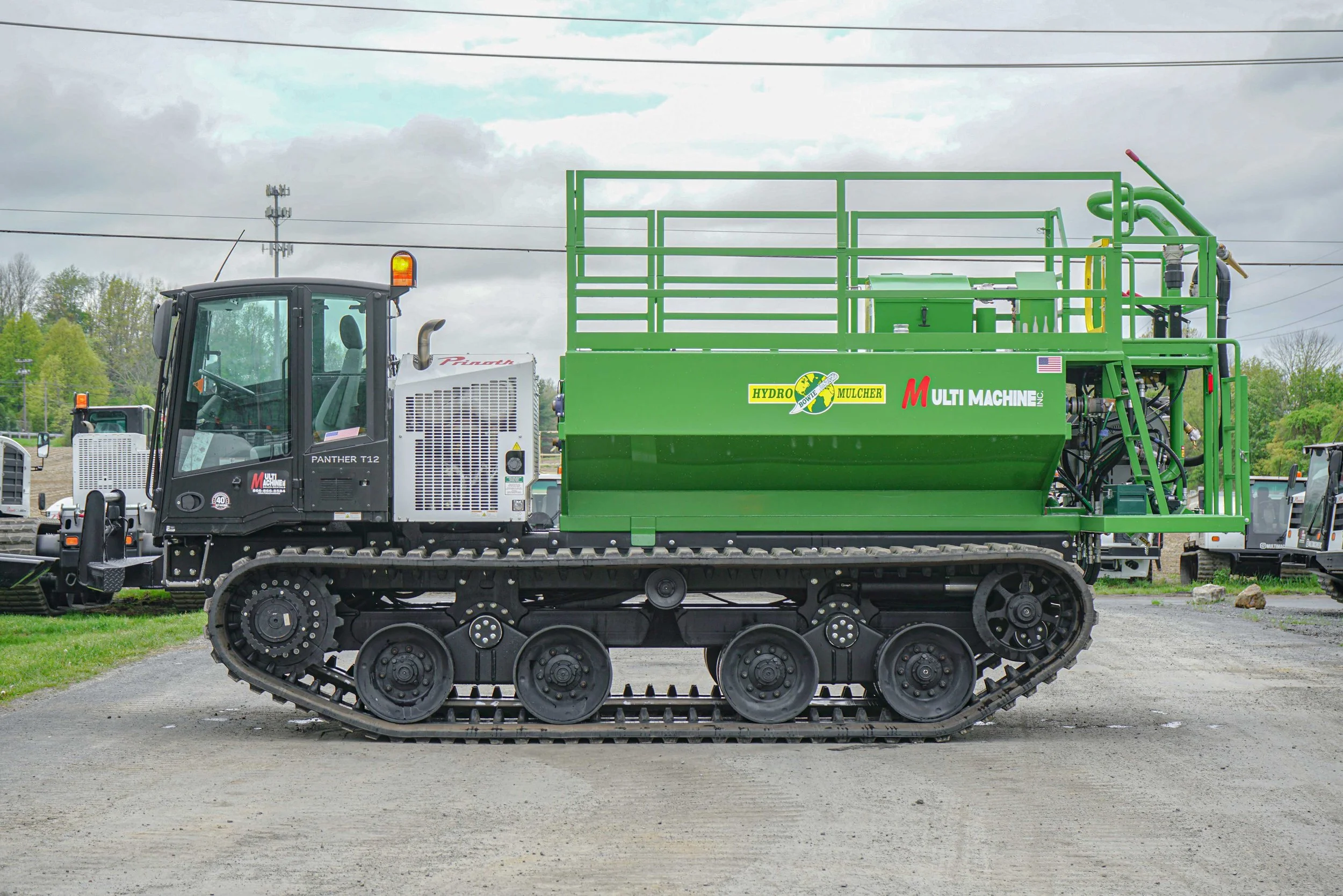 Tracked Hydro Mulchers | Multi Machine Sales & Rentals