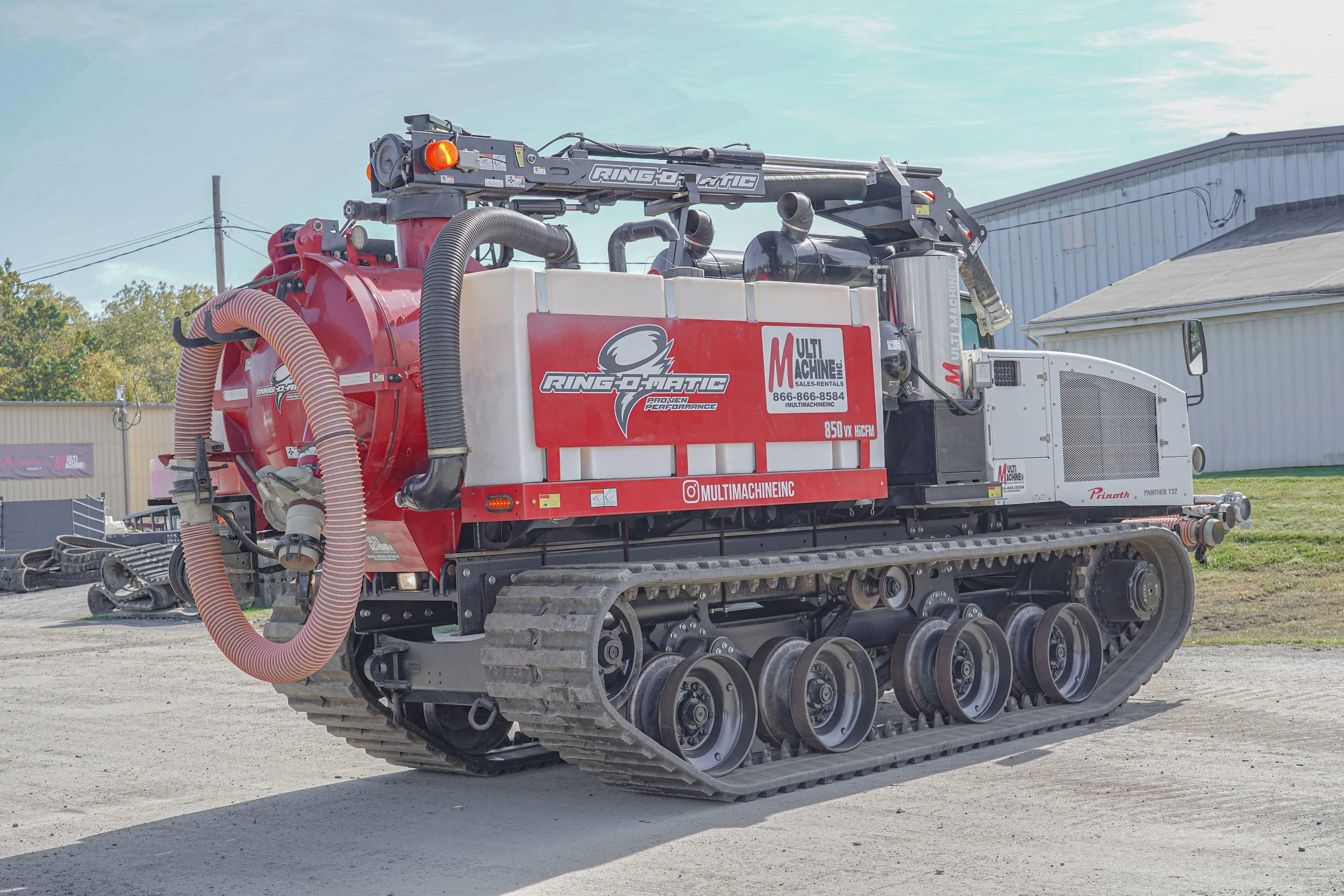 Prinoth Track Vac | Multi Machine Sales & Rentals