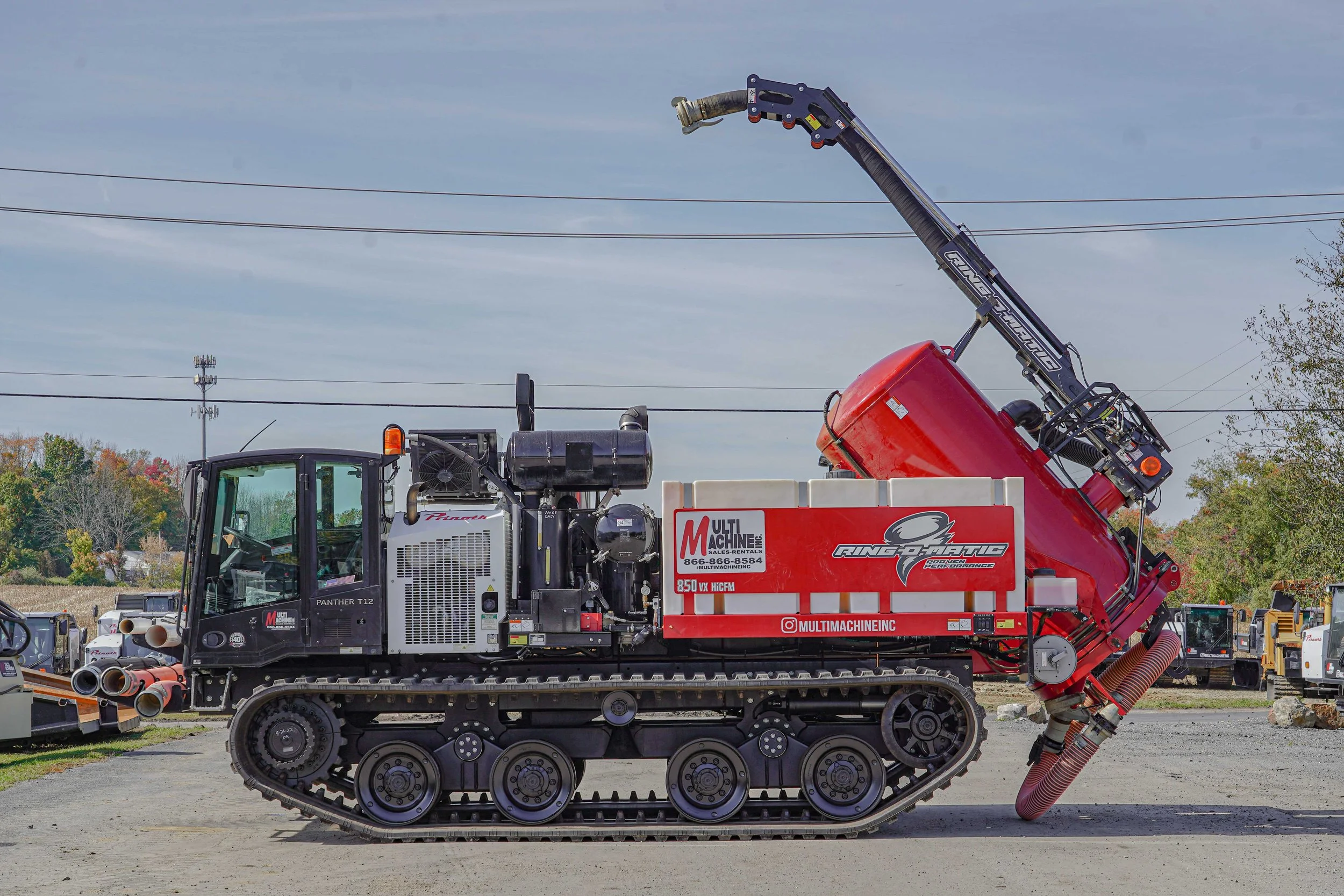 Prinoth Track Vac | Multi Machine Sales & Rentals