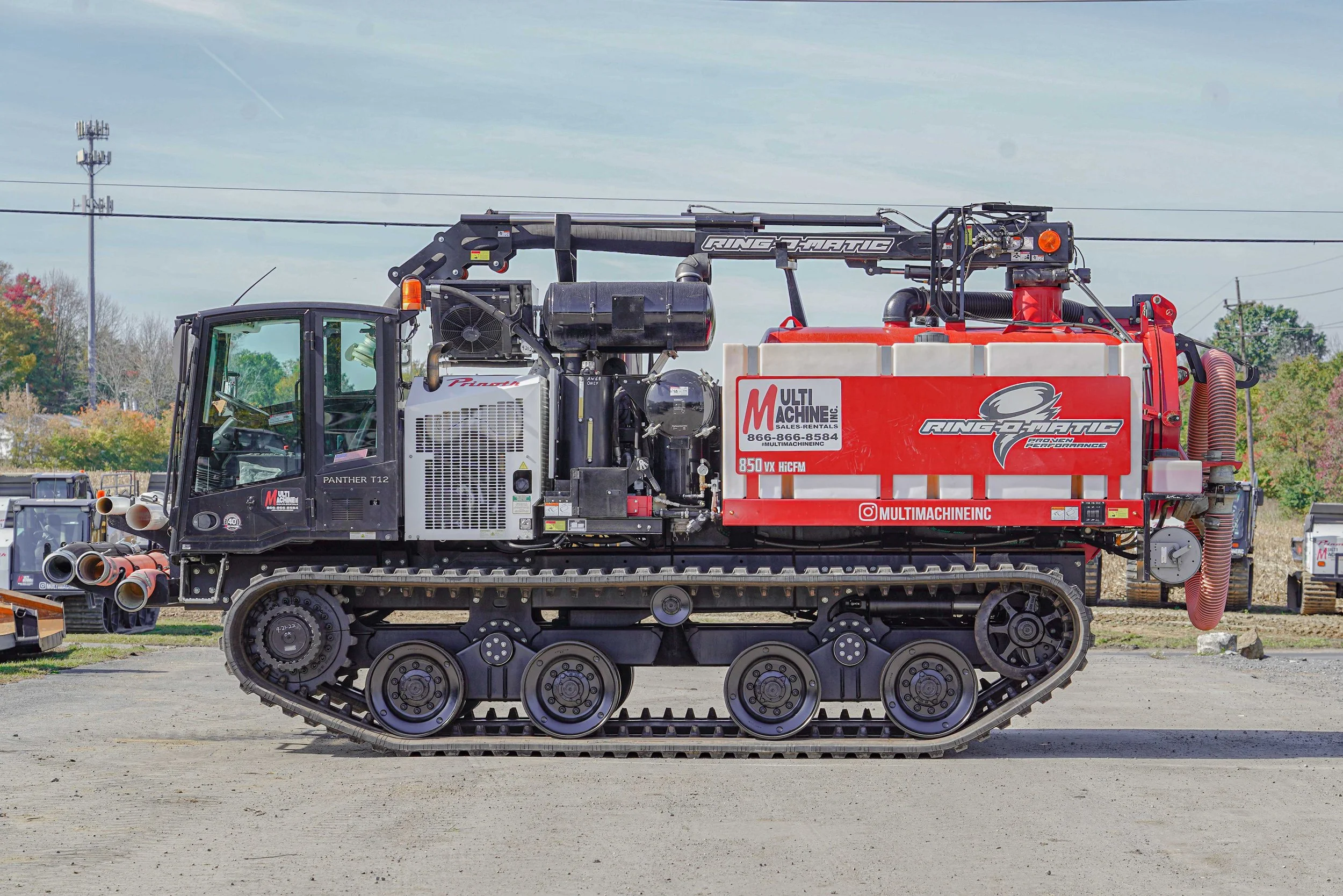 Prinoth Panther T12 | Crawler Carrier Sales & Rentals | Multi Machine