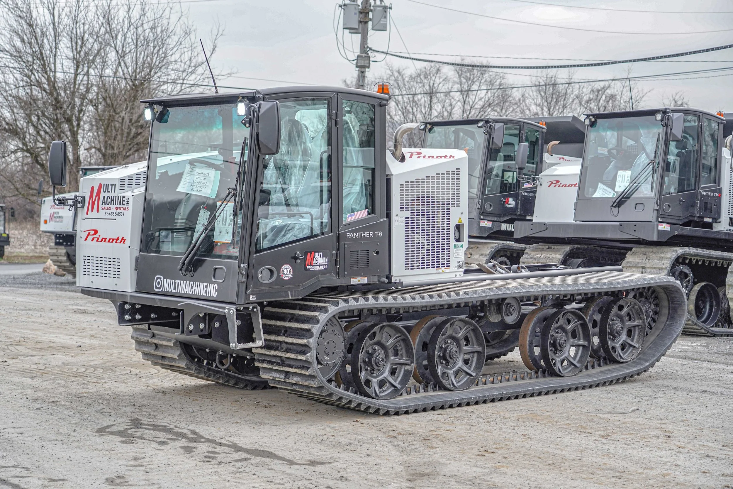 Prinoth Panther T8 | Crawler Carrier Sales & Rentals | Multi Machine