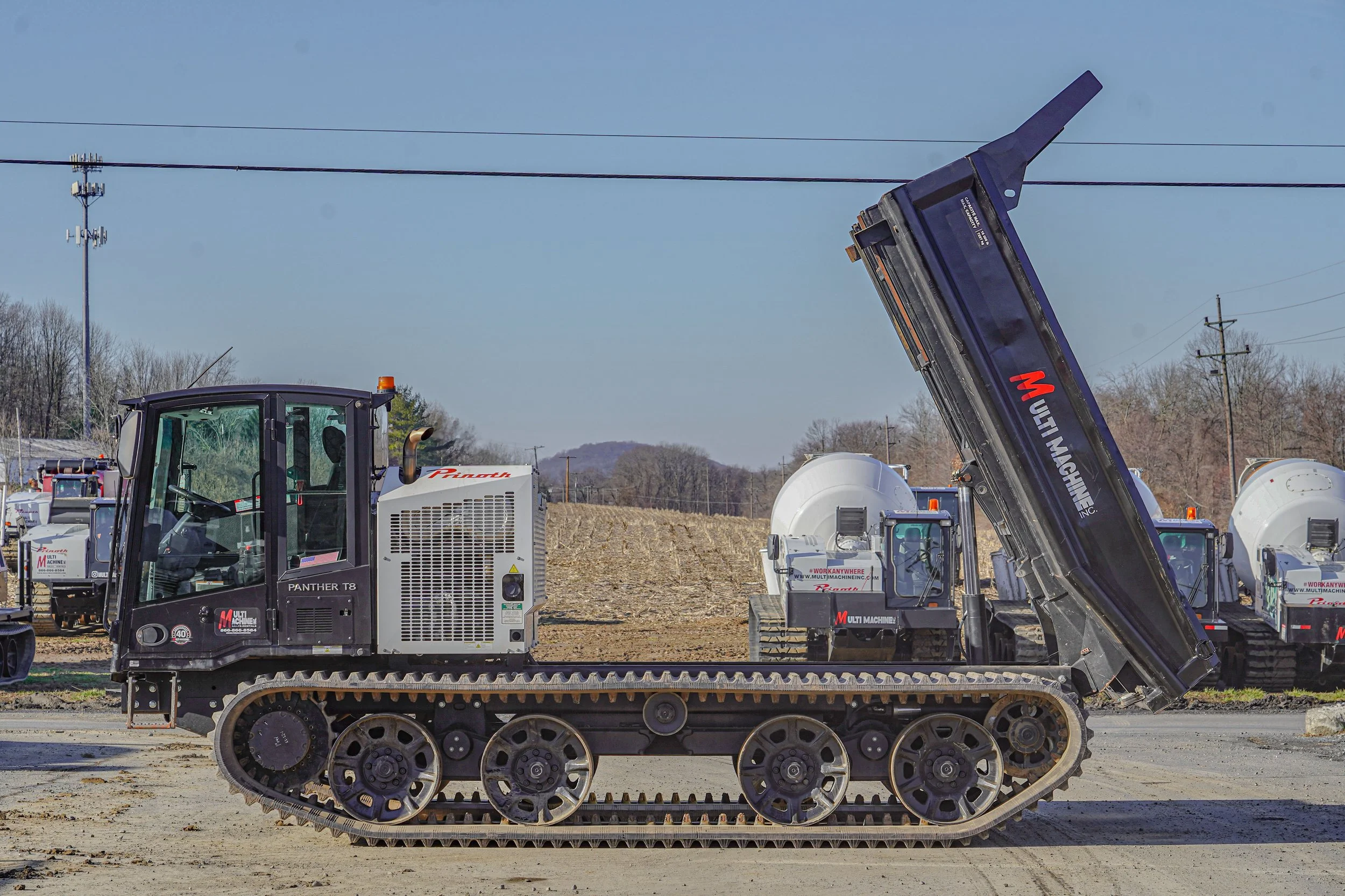 Prinoth Panther T8 | Crawler Carrier Sales & Rentals | Multi Machine