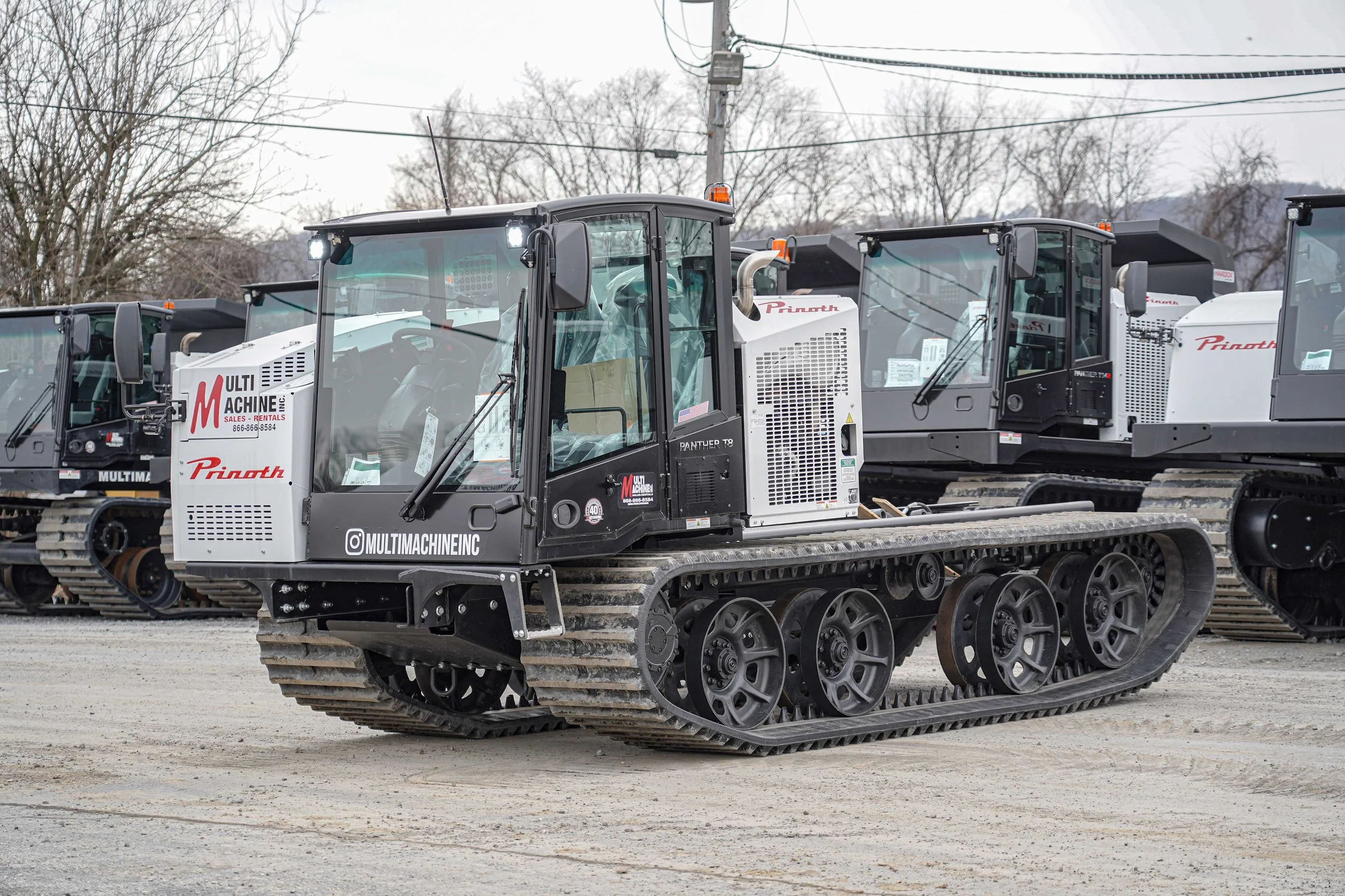Prinoth Panther T8 | Crawler Carrier Sales & Rentals | Multi Machine