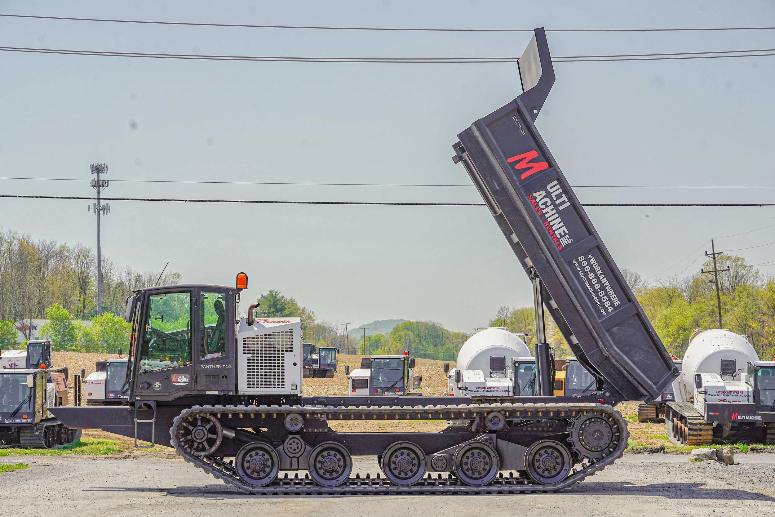 16 Ton Track Truck | Multi Machine Sales & Rentals