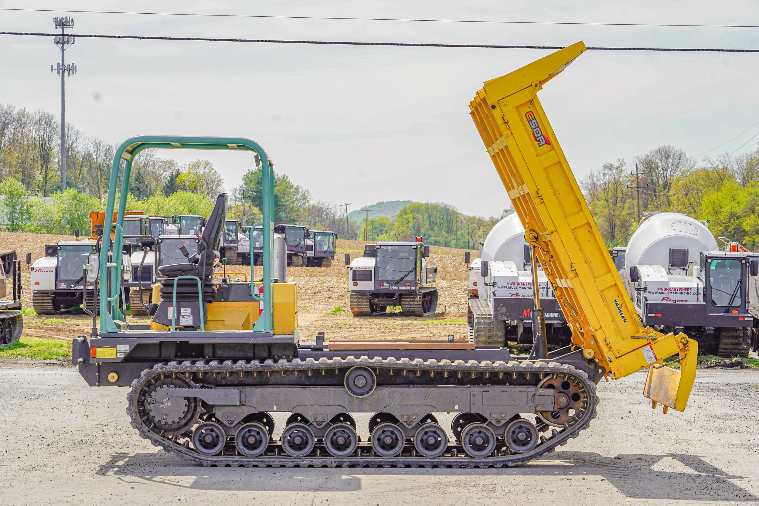 2017 Yanmar C50R Dumper | Multi Machine Sales & Rentals