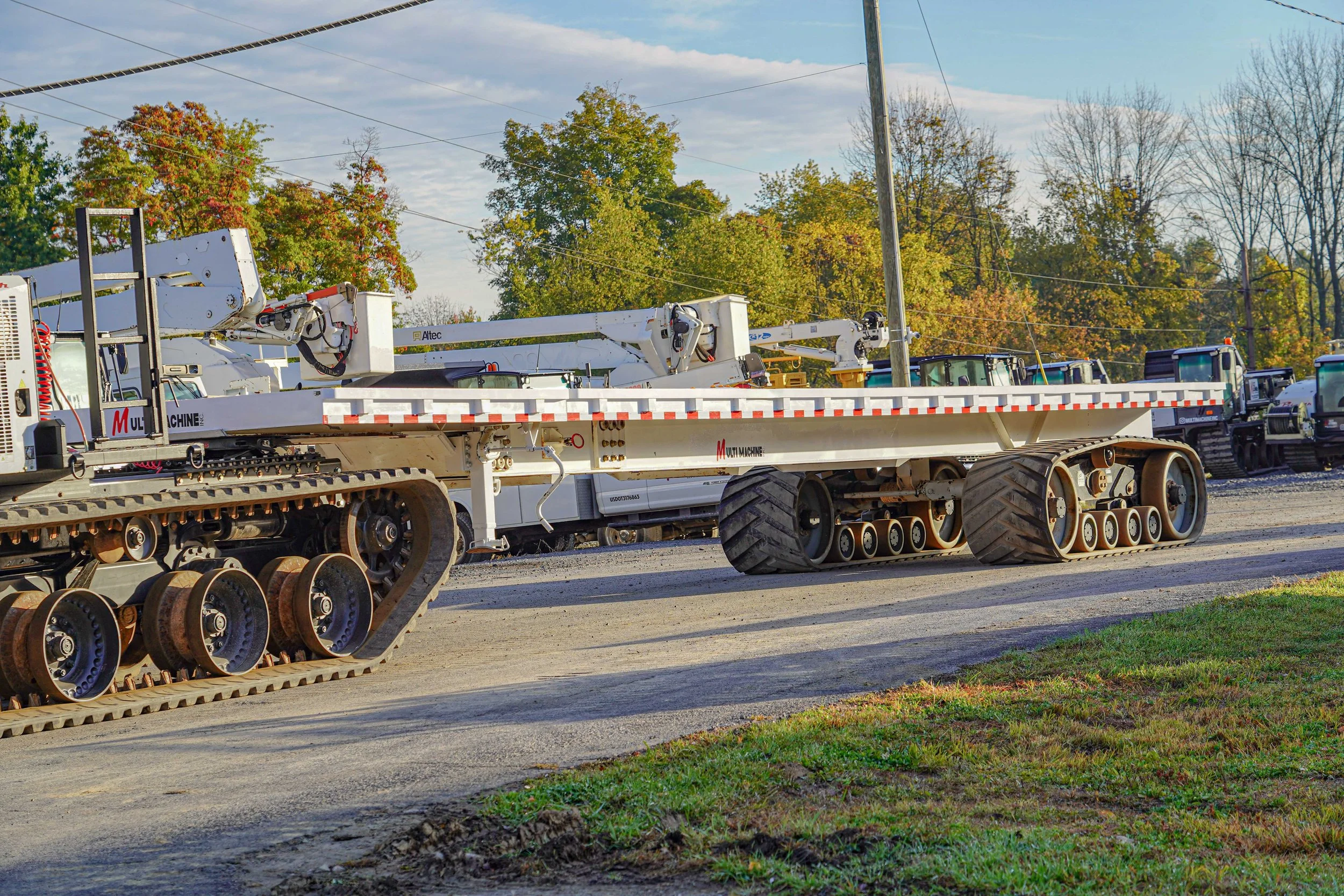 Trailers | Crawler Carrier Sales & Rentals | Multi Machine