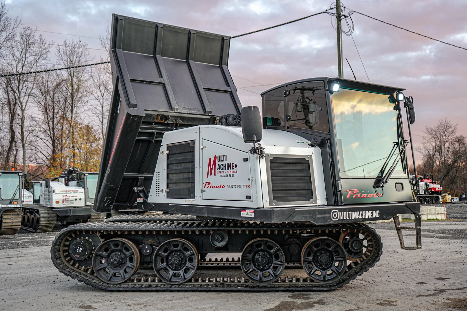 Rotating Dumpers | Crawler Carrier Sales & Rentals | Multi Machine