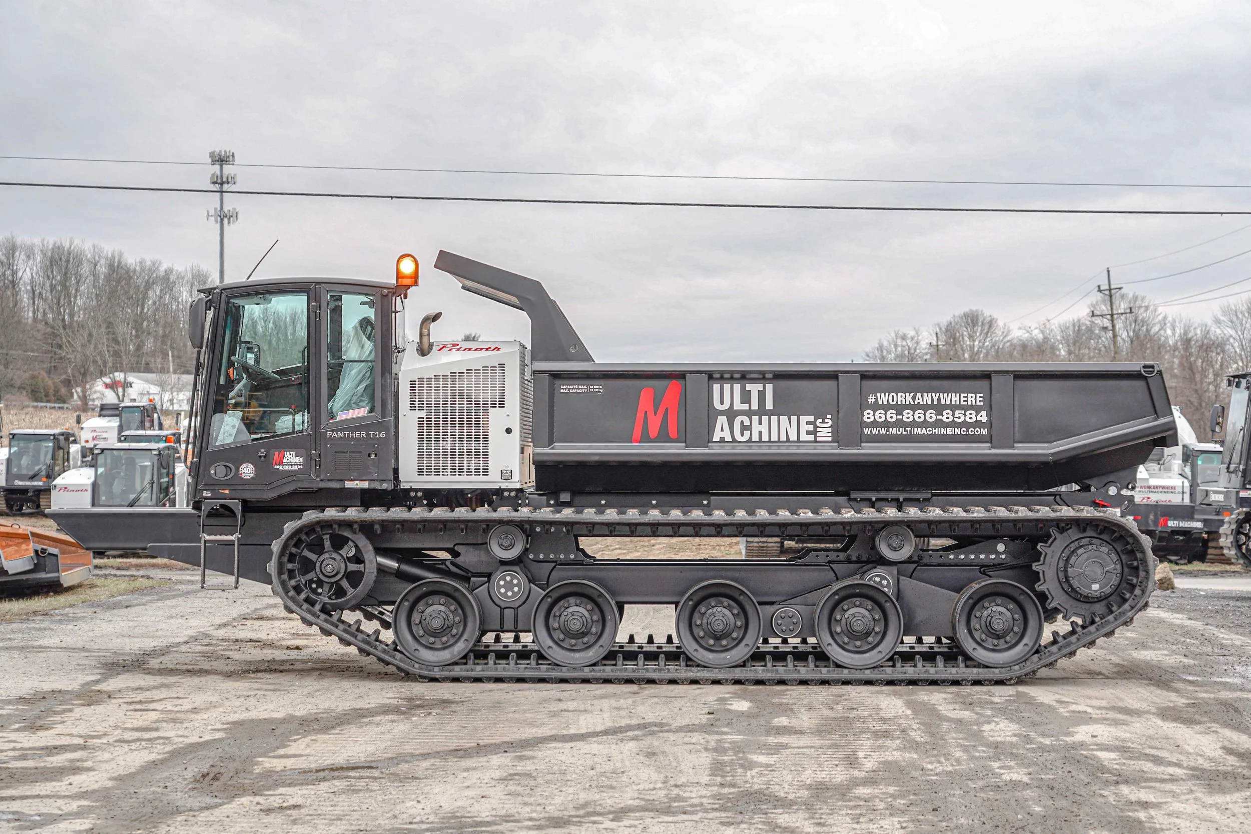 Tracked Dumpers | Crawler Carrier Sales & Rentals | Multi Machine