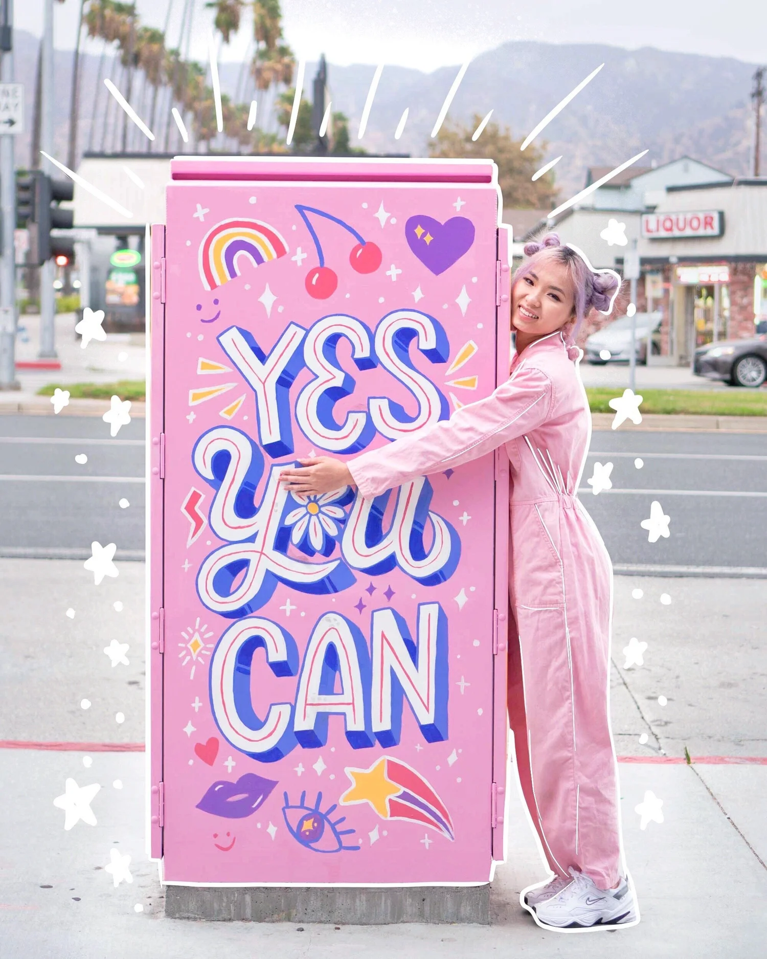 Painting a Utility Box in San Diego — Becca Dwyer Design