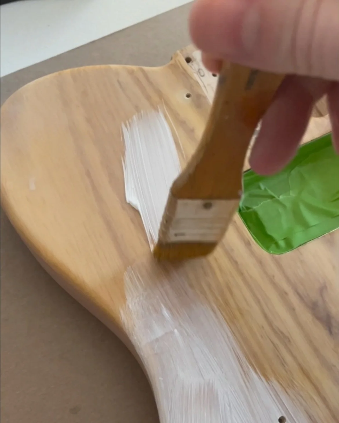 How to Paint an Electric Guitar in 10 Easy Steps — Becca Dwyer Design