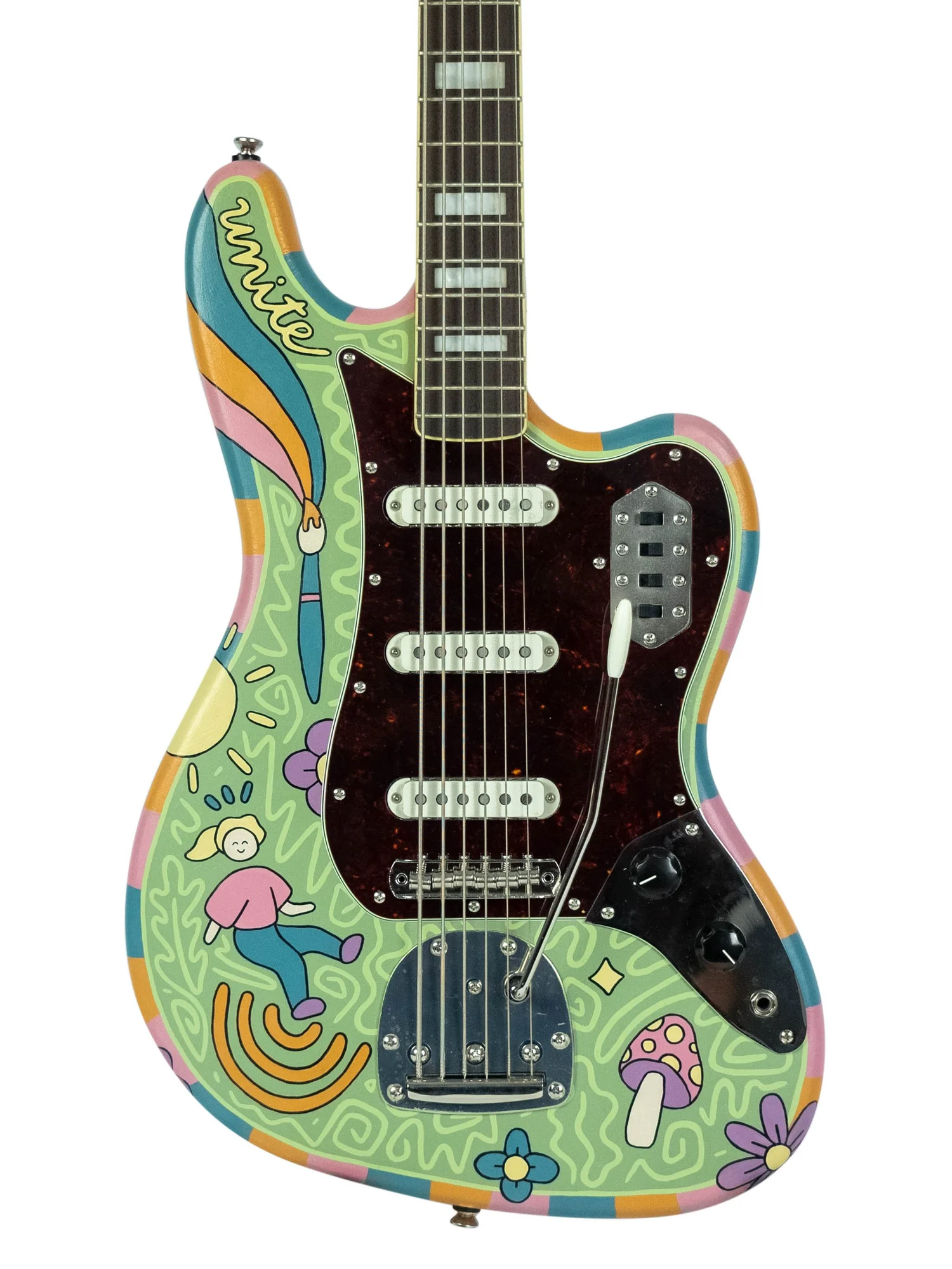 How to Paint an Electric Guitar in 10 Easy Steps — Becca Dwyer Design