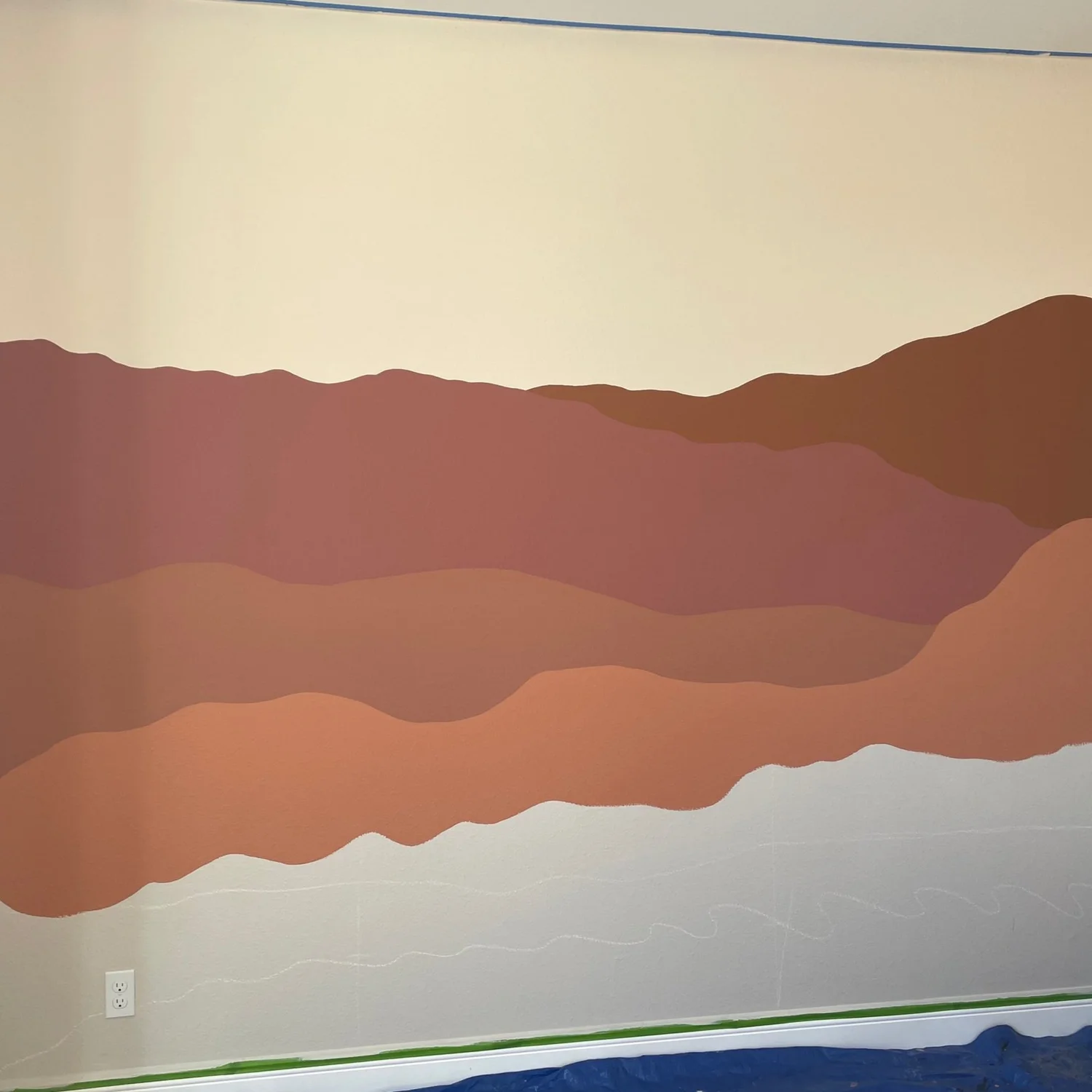 How to Paint a Layered Mural in 10 Easy Steps — Becca Dwyer Design